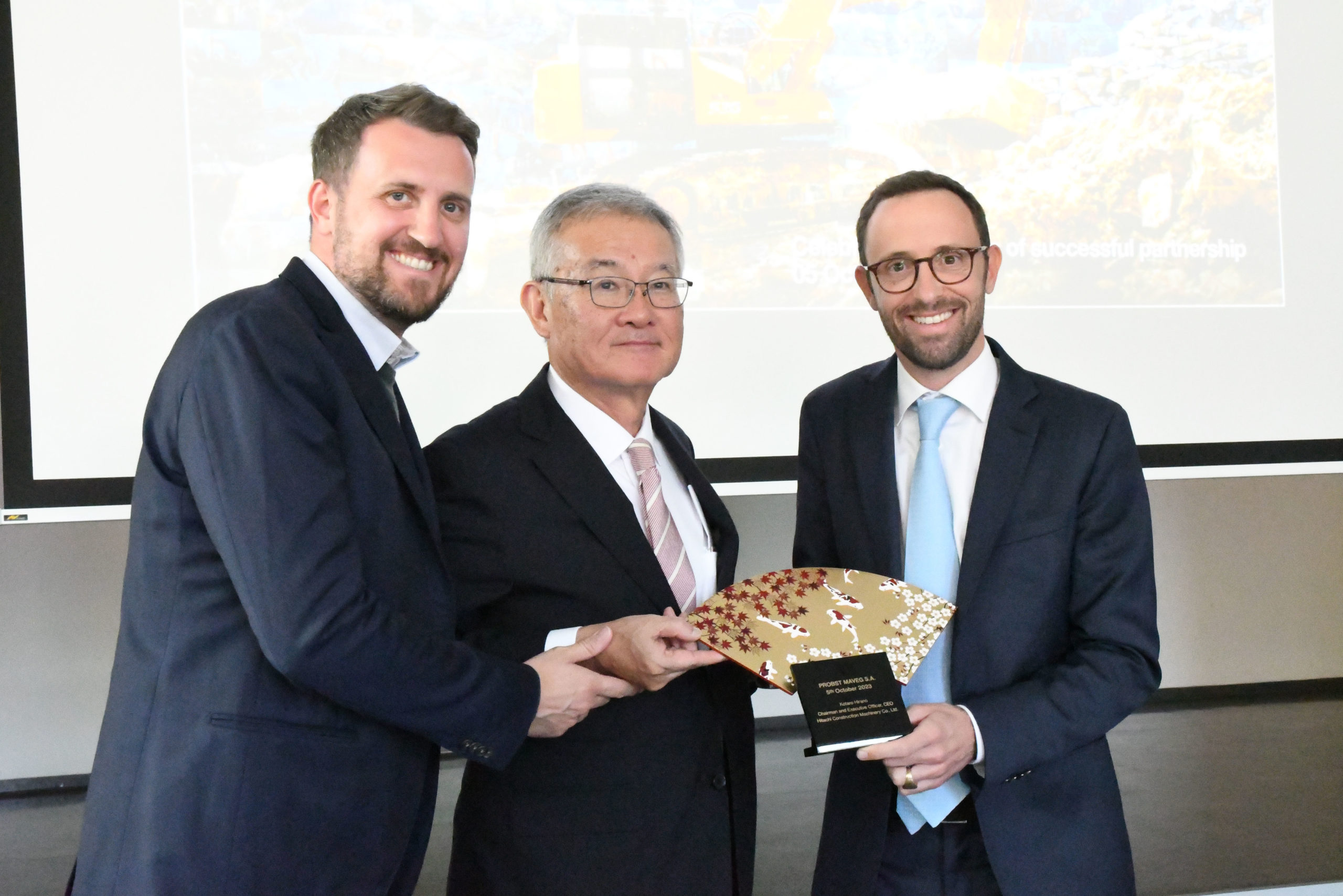 Probst Maveg commemorates 40 years as partner of Hitachi - Recover Web